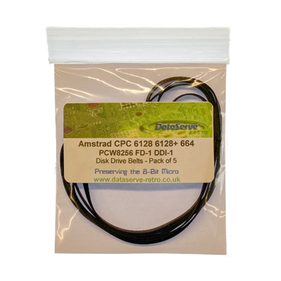 Amstrad CPC 6128 Floppy Disk Drive Belt New Replacement Pack Of 5