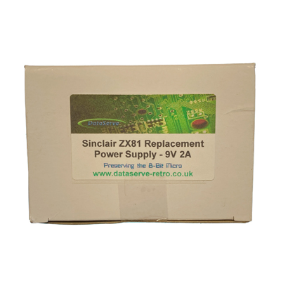 Sinclair ZX80 ZX81 Power Supply Replacement Adaptor