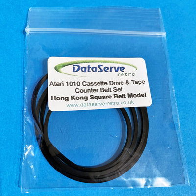 Atari 1010 Cassette Drive & Tape Counter Belt Set - Hong Kong SQUARE ...