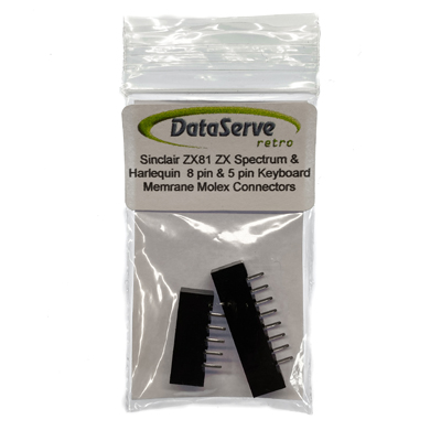 Sinclair ZX81 Spectrum Keyboard Membrane Connectors - Also fit Harlequin