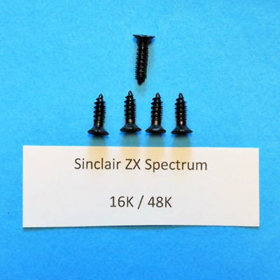 Sinclair ZX Spectrum 16K 48K Replacement Case Screws