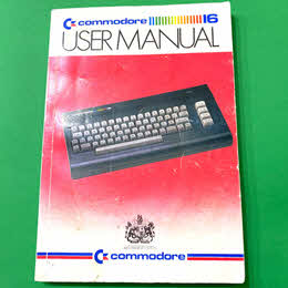 Commodore 16 User Manual - Glue Bound