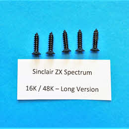 Sinclair ZX Spectrum 16K 48K Case Screws - Longer Version