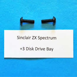 Sinclair Spectrum +3 Disk Drive Bay Case Screws